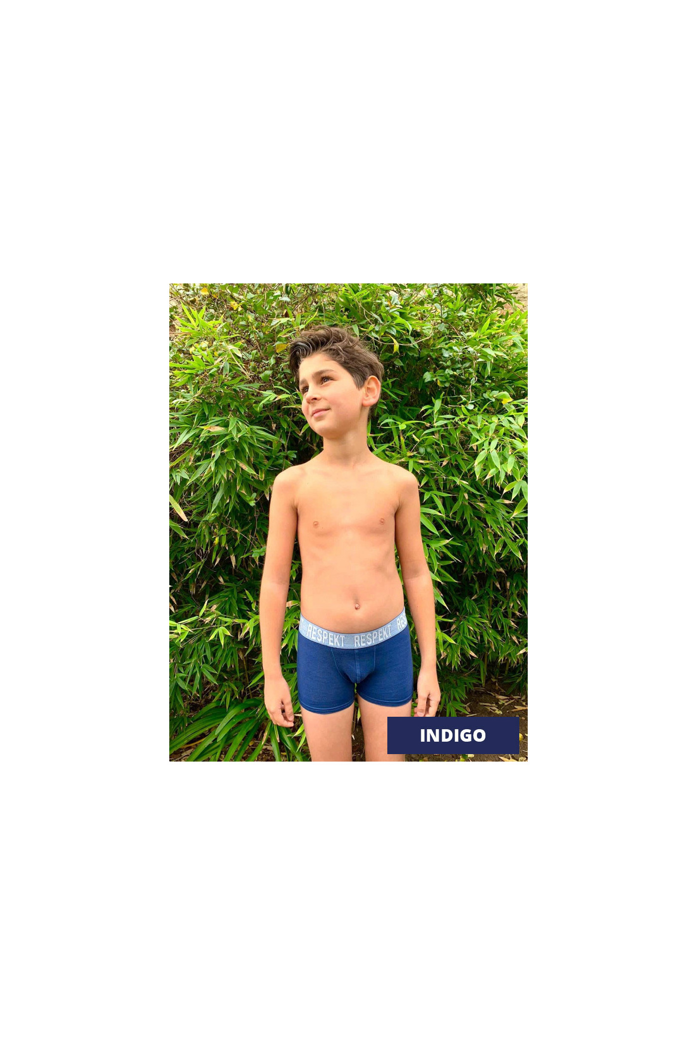Respekt Boxer Shorty Enfant « Jean » Couleur Indigo (Indigo) Taille ...